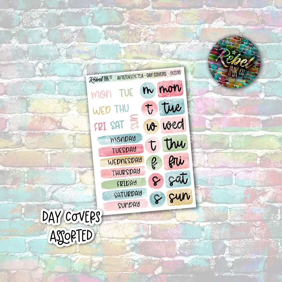 Afternoon Tea - Day Covers Assorted – rebelinkco
