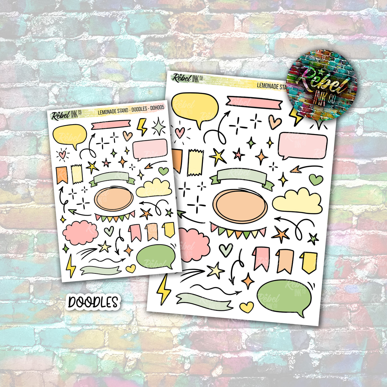 Lemonade Stand - Doodles – rebelinkco