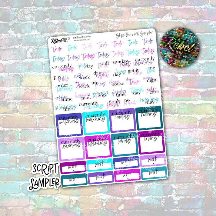 Skys The Limit - Script Sampler – rebelinkco